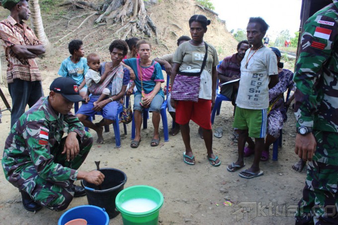 Satgas Pamtas RI-PNG di Papua Gelar Patroli Kesehatan - Aktual.com