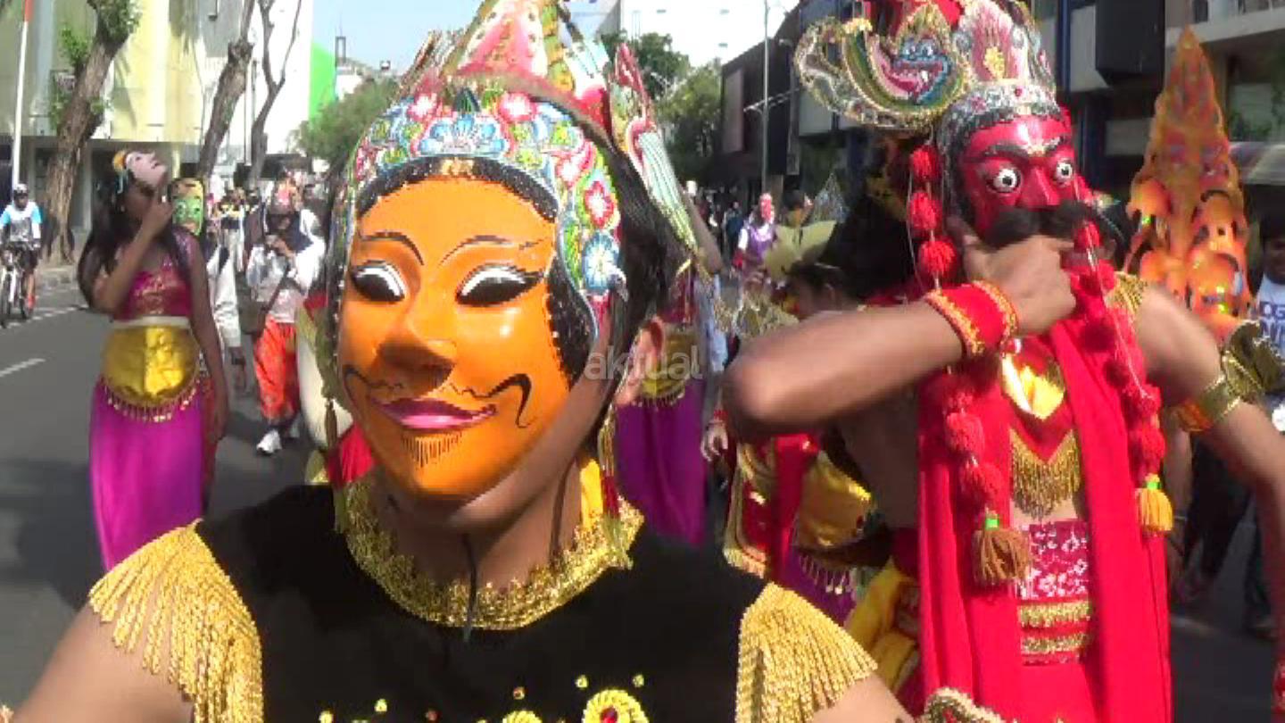 Lestarikan Budaya, Beberapa Elemen Masyarakat Pamer Topeng Nusantara ...