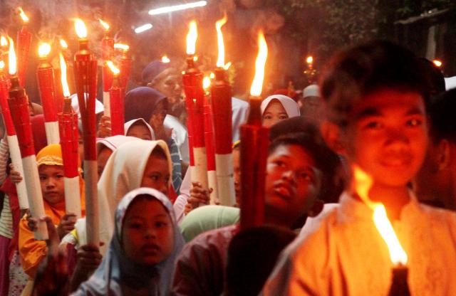 Pawai Obor Sambut Tahun Baru Islam - Aktual.com