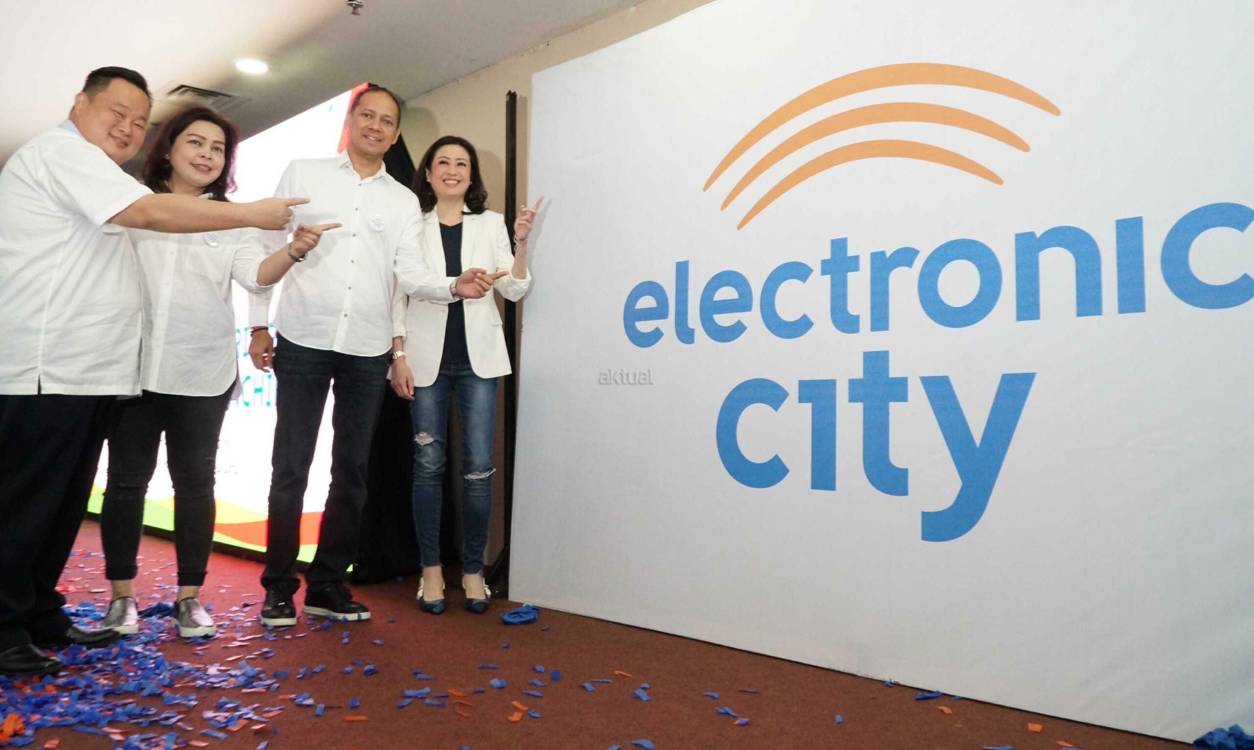 Logo Baru Electronic City - Aktual.com