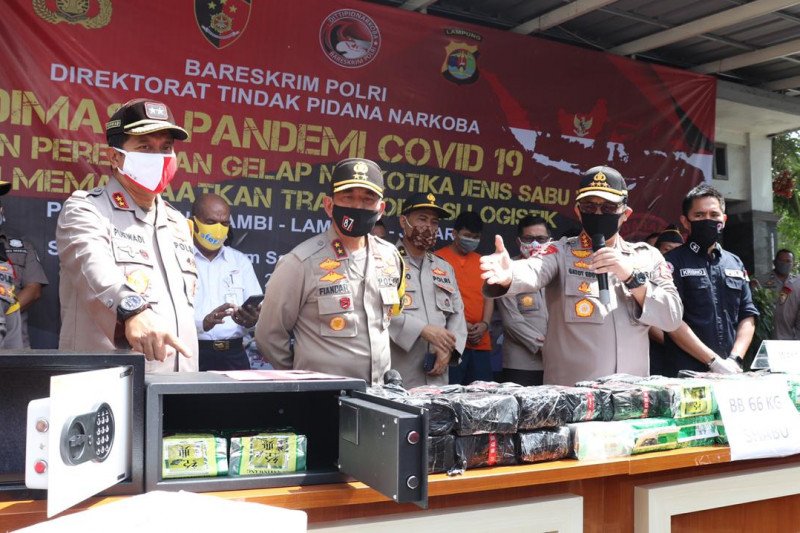 Polri Ungkap Penyelundupan 71 Kg Sabu Modus Ekspedisi Sembako - Aktual.com
