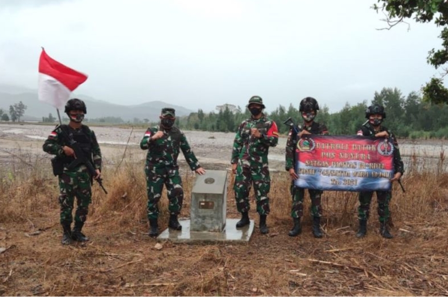 TNI dan Patok Batas NKRI-Timor Leste - Aktual.com