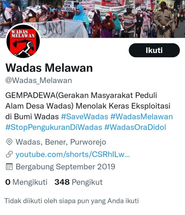 Komitmen Melindungi Hak Warga, Kominfo Tidak Memutus Akun Twitter Wadas Melawan - Aktual.com