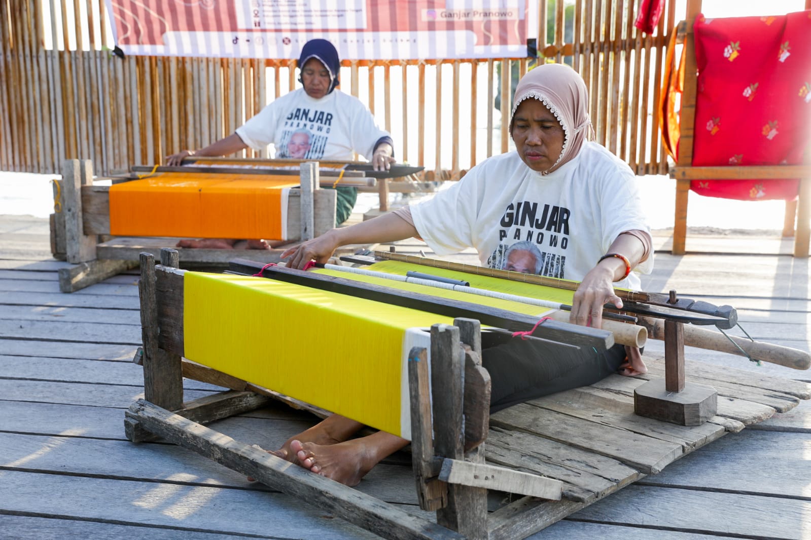 Ungkap Serunya Belajar Menenun Bersama Srikandi Ganjar, Warga ...