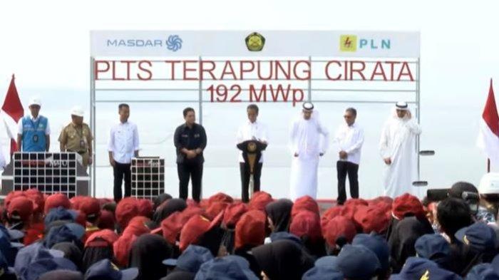 Jokowi Resmikan PLTS Terapung Cirata, Terbesar di Asia Tenggara - Aktual.com