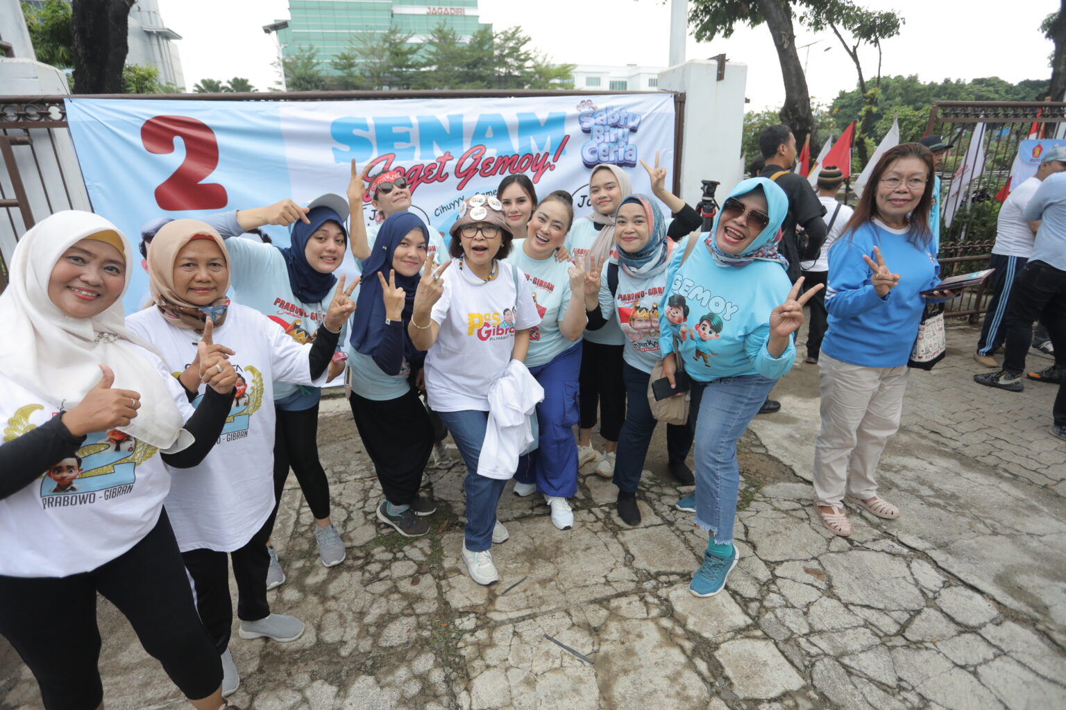 TKN Gelar Sabtu Biru Langit Ceria, Persatukan Ratusan Relawan Prabowo-Gibran - Aktual.com