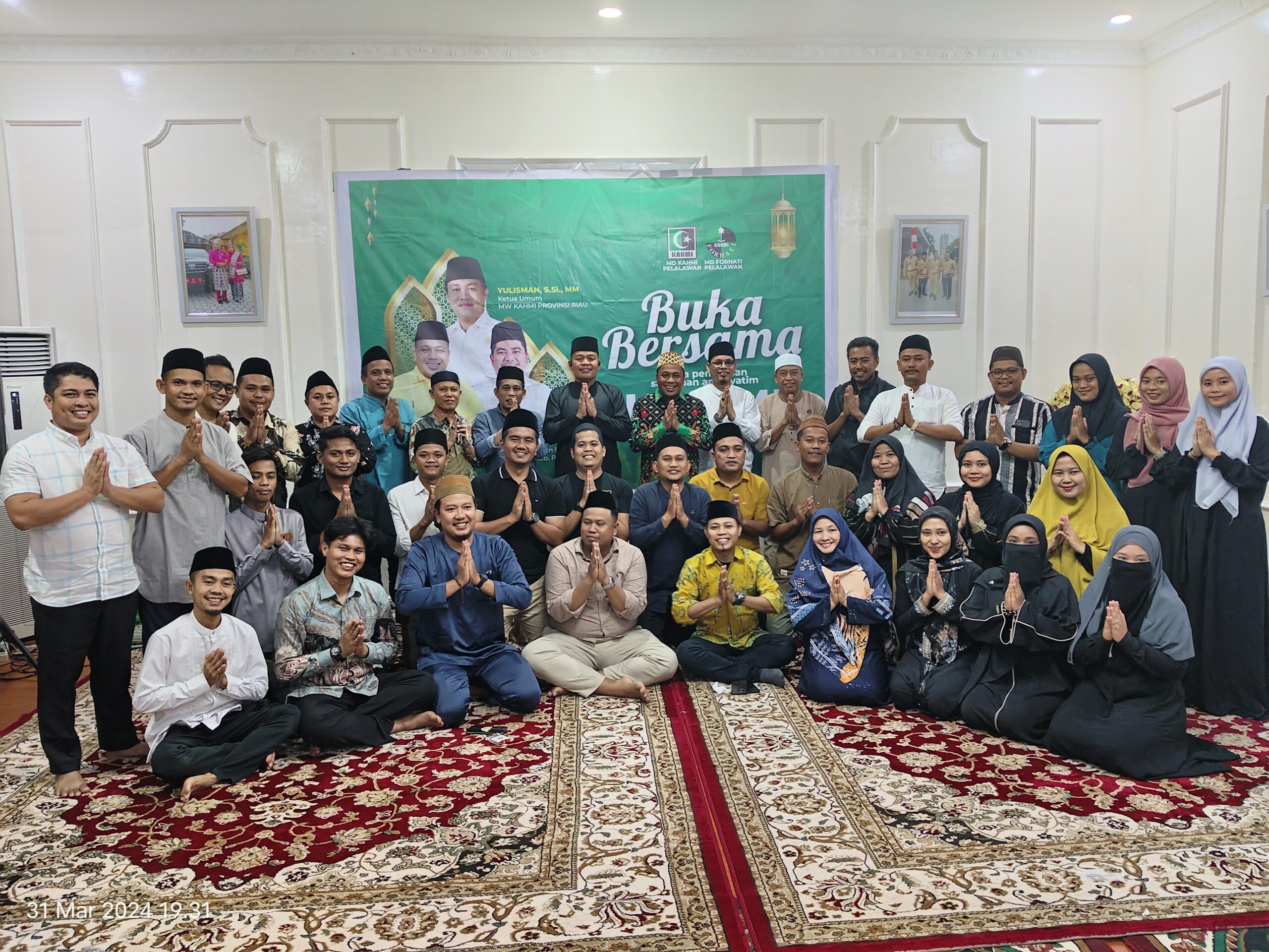 Buka Bersama dan Berbagi Santunan Anak Yatim: Sosial KAHMI Pelalawan pada Bulan Suci Ramadan ...