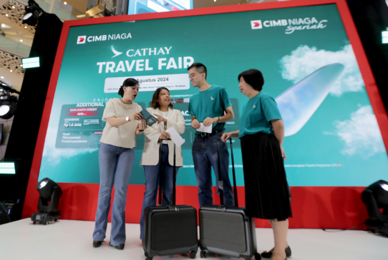 CIMB Niaga dan Cathay Pacific Kembali Hadirkan Cathay Travel Fair 2024 - Aktual.com