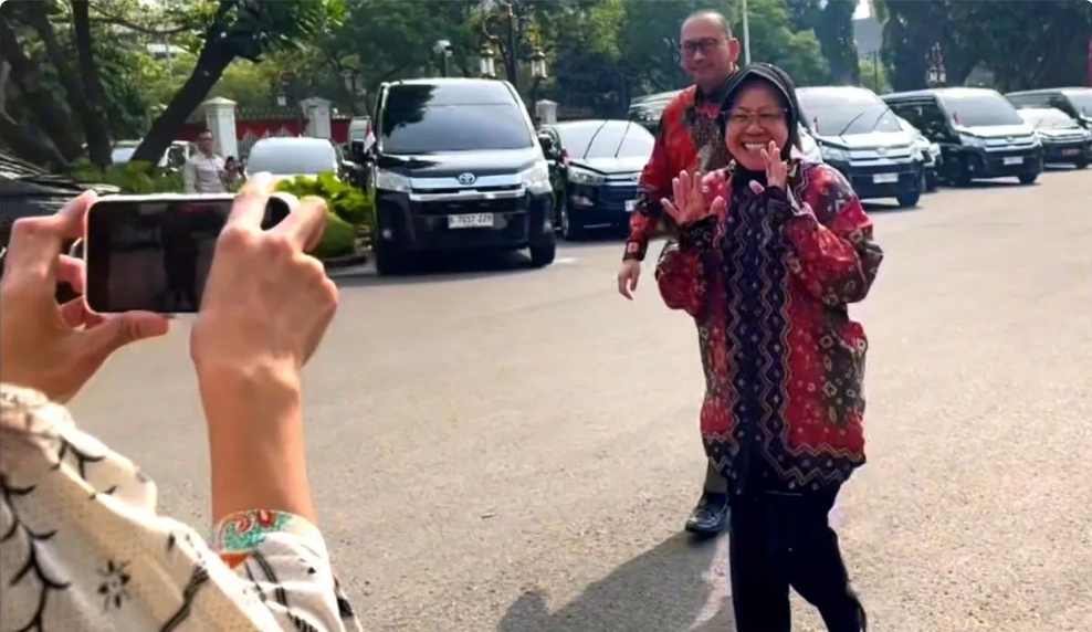 Mensos Tri Risma Temui Presiden Usai Daftar Jadi Cagub Jatim - Aktual.com